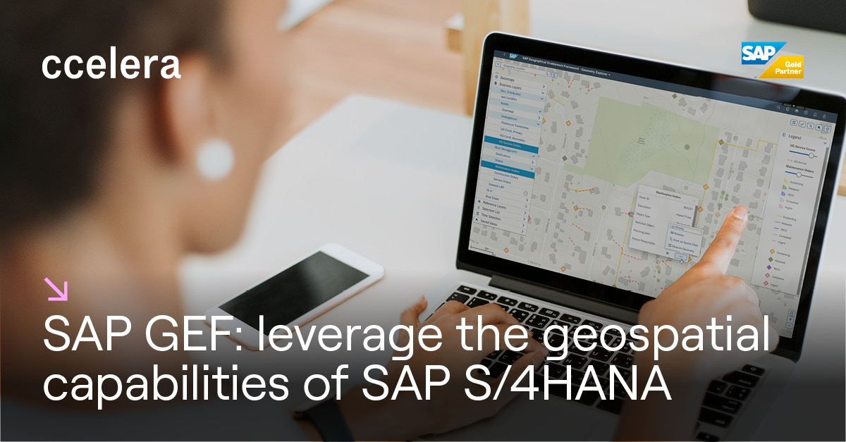 SAP GEF: expand geospatial opportunities - Ccelera